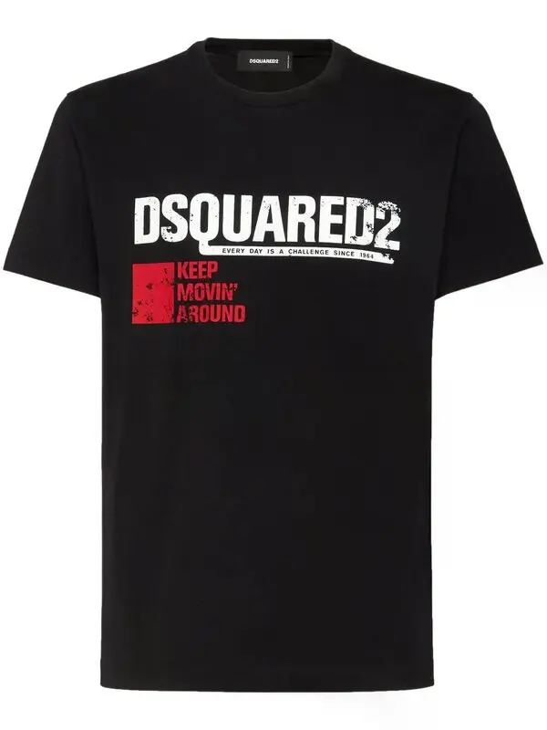 Dsquared2 Keep Moving Around Cool T-shirt