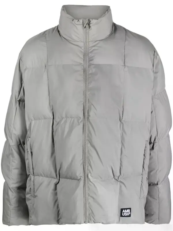 AMBUSH Quilted Puffer Jacket With Logo Appliqu