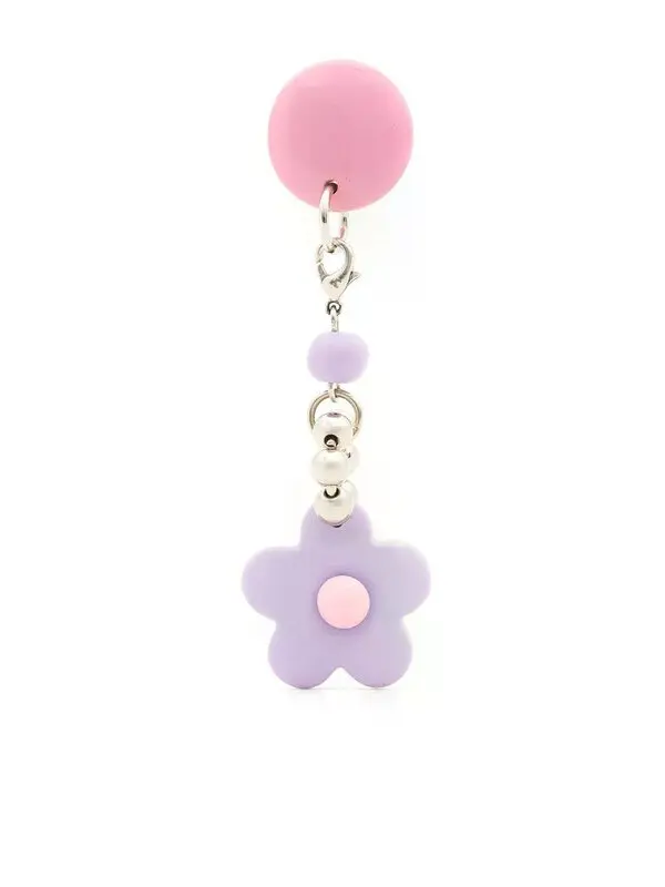 AMIR SLAMA Flower Drop Chain Earring Set