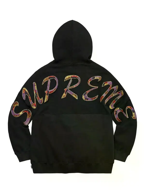 Supreme Beaded Cotton-blend Hoodie