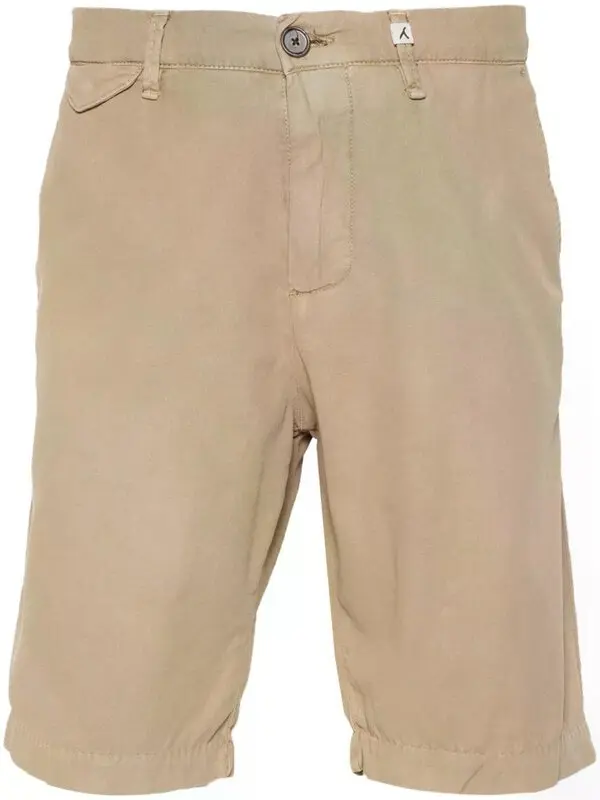 MYTHS Zeus Twill Chino Shorts - Neutrals