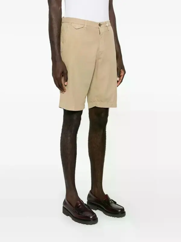 MYTHS Zeus Twill Chino Shorts - Neutrals