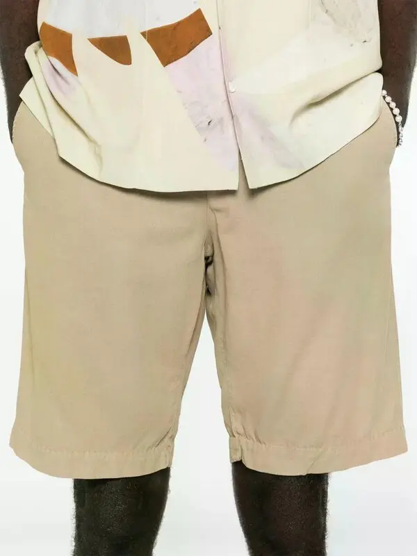 MYTHS Zeus Twill Chino Shorts - Neutrals
