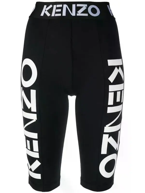 Kenzo Logo-print High-waisted Shorts