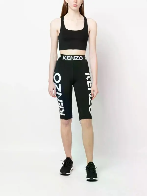 Kenzo Logo-print High-waisted Shorts