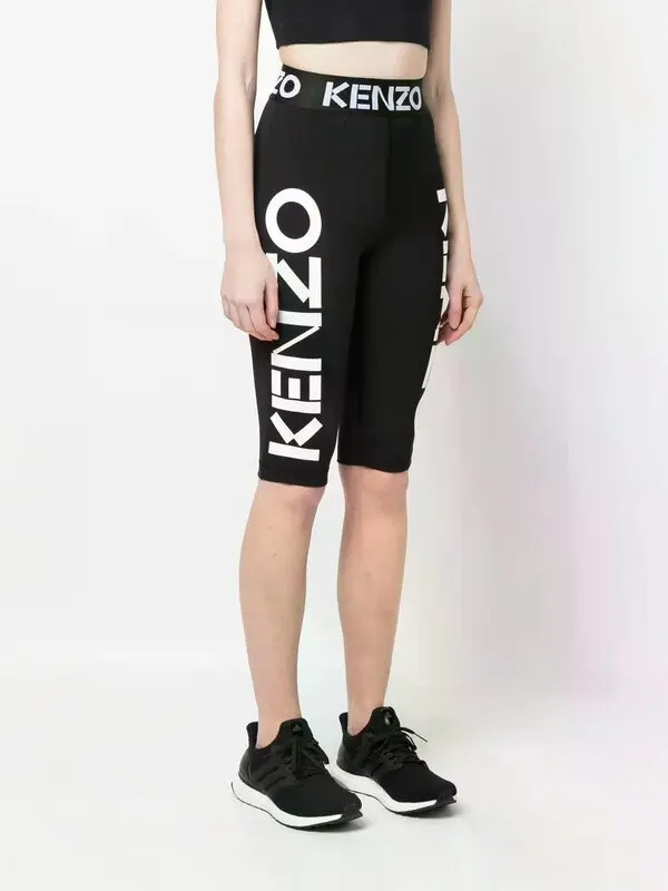 Kenzo Logo-print High-waisted Shorts