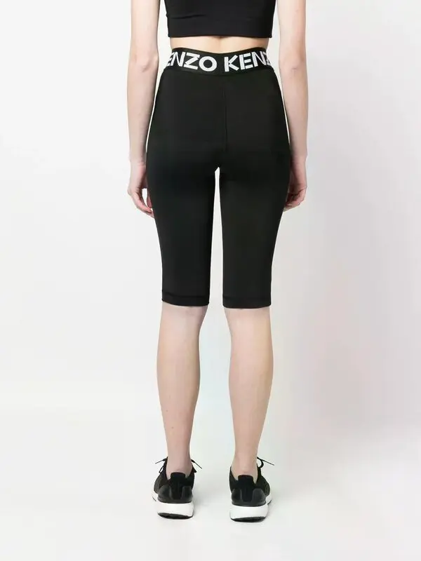 Kenzo Logo-print High-waisted Shorts
