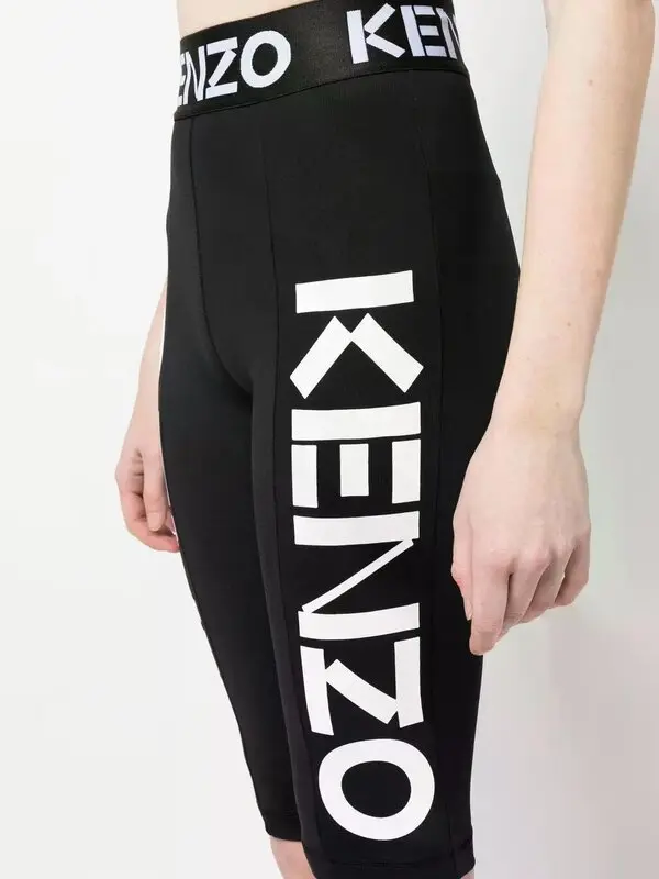 Kenzo Logo-print High-waisted Shorts