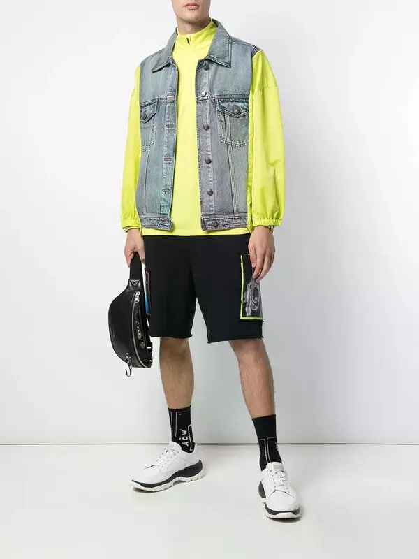 HACULLA. Hybrid Denim Contrast Jacket