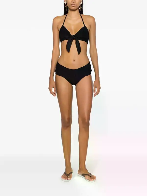 AMIR SLAMA Bow-embellished Bikini