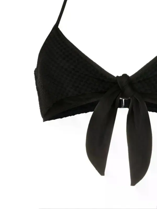 AMIR SLAMA Bow-embellished Bikini
