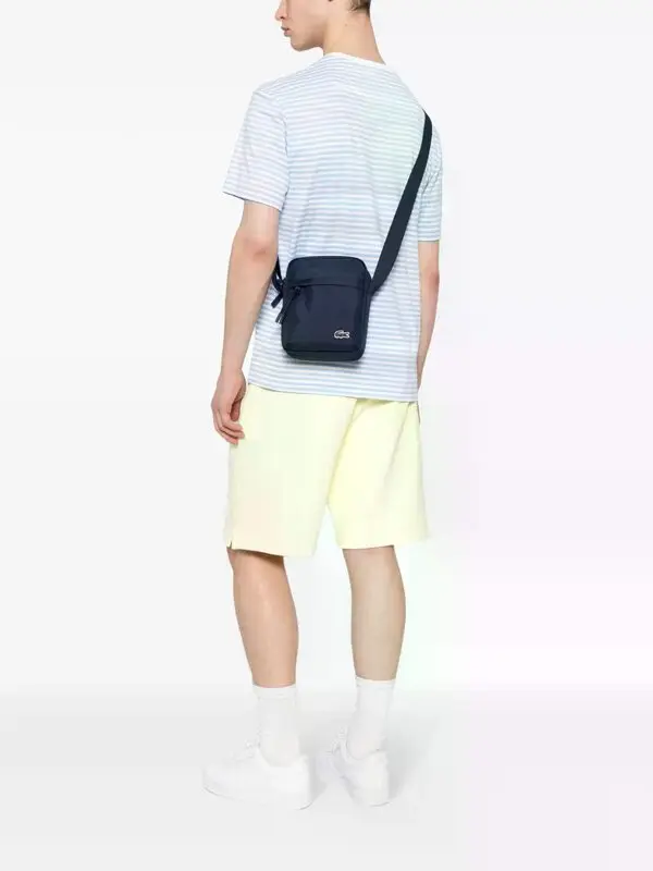 Lacoste Logo-appliqué Messenger Bag