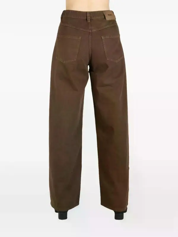 UMA WANG Frayed-edge Jeans