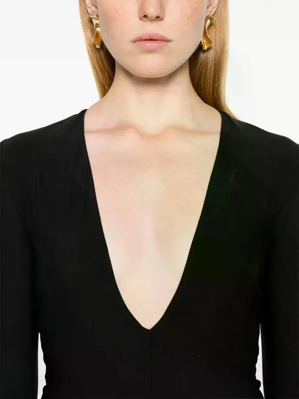 Eterne Plunging V-neck Bodysuit
