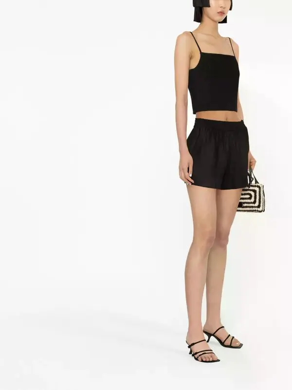 REFORMATION Mila Linen Shorts
