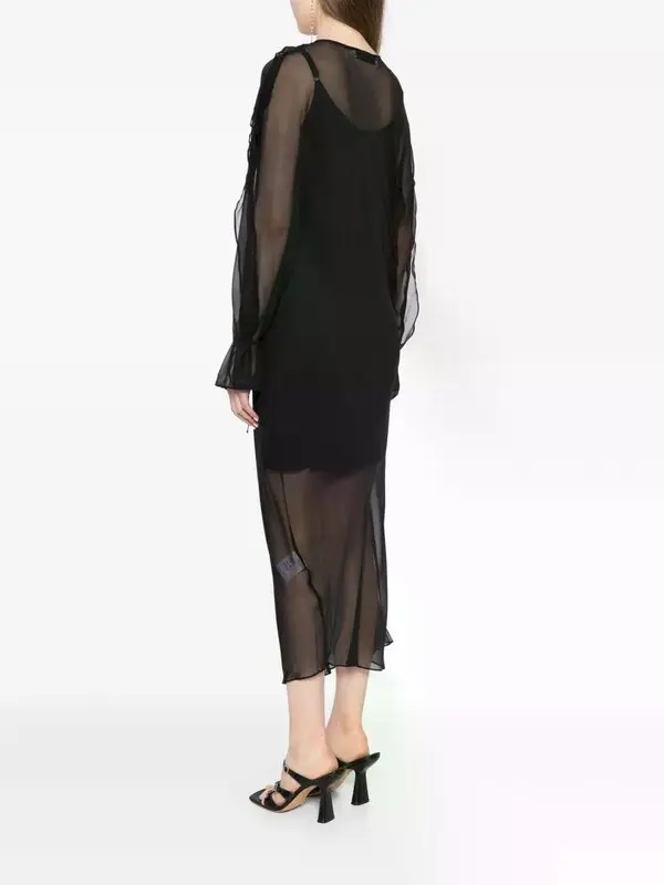 Christopher Esber Bias Concave Dress
