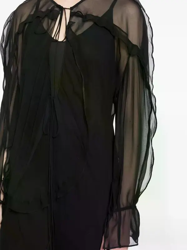 Christopher Esber Bias Concave Dress
