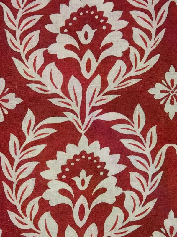 La DoubleJ Large Leaf-print Tablecloth