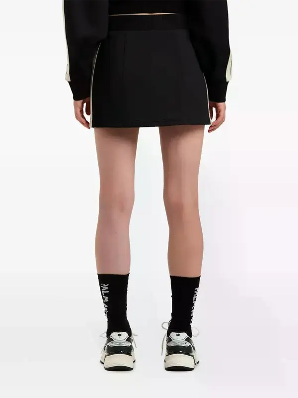 Palm Angels Side-stripe Mini Skirt