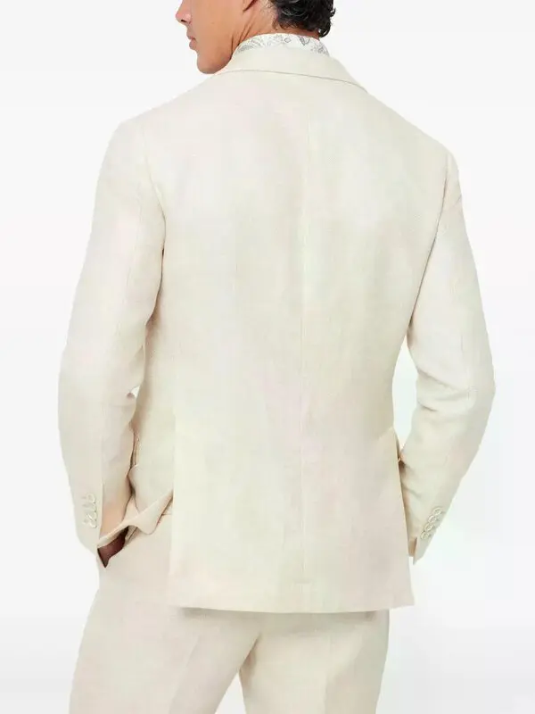 Brunello Cucinelli Single-breasted Twill Blazer