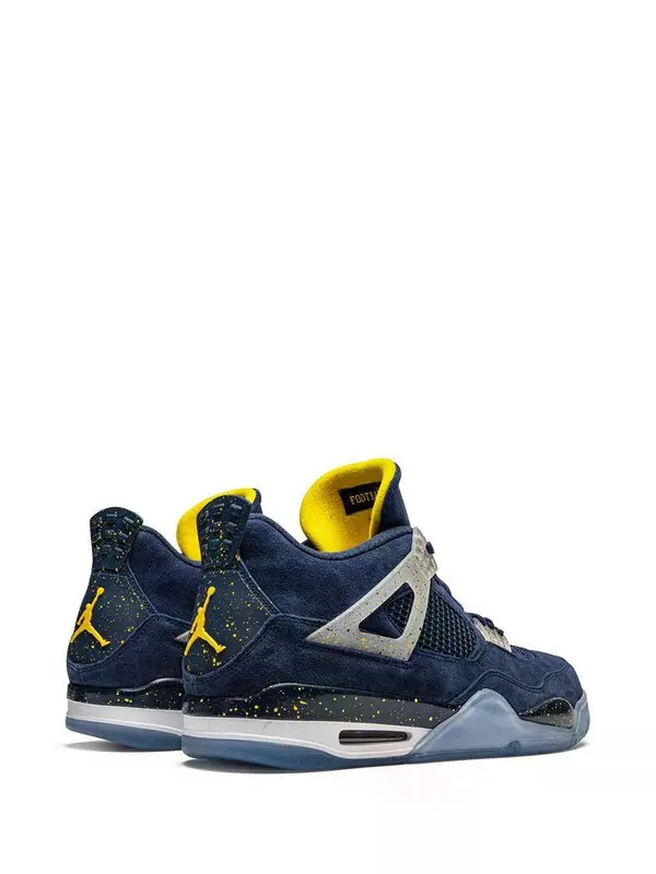 JORDAN Air 4 Retro Sneakers - Blue