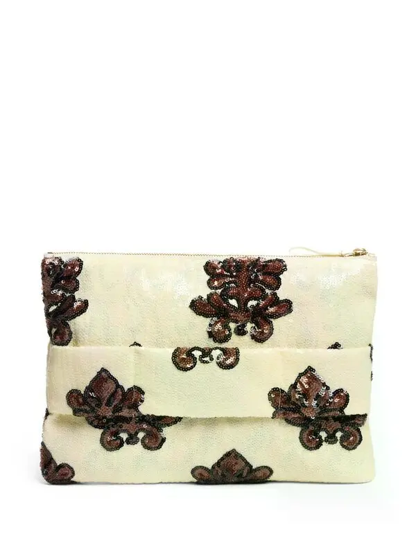 La DoubleJ Ruffle Clutch Bag