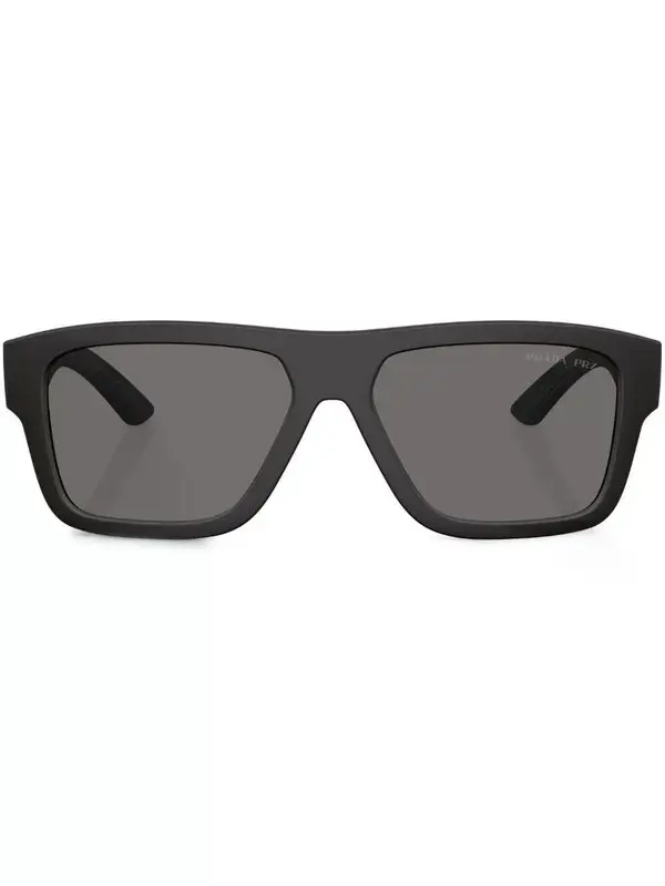 Prada Printed Square-frame Sunglasses - Black