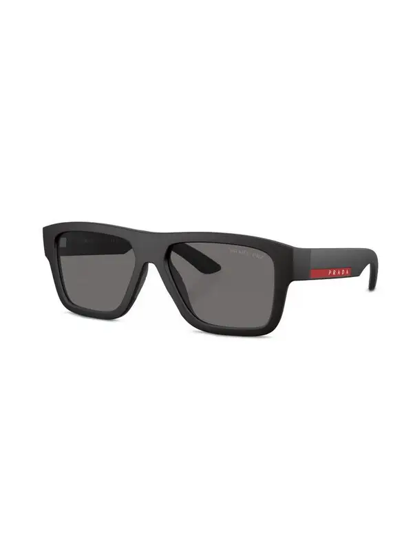 Prada Printed Square-frame Sunglasses - Black