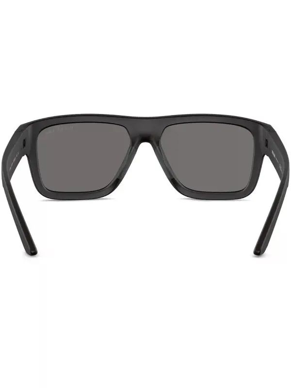 Prada Printed Square-frame Sunglasses - Black
