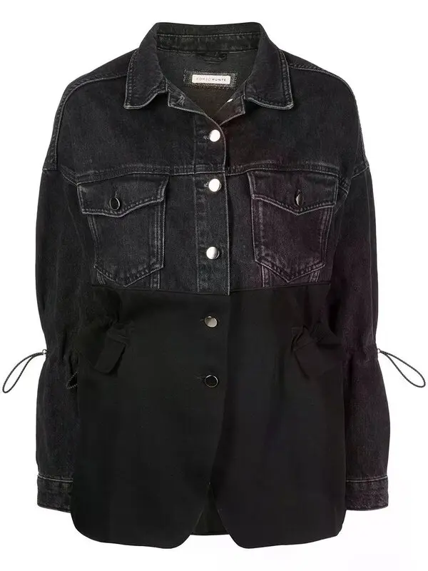 ROMEO HUNTE Bond St. Denim-panel Jacket