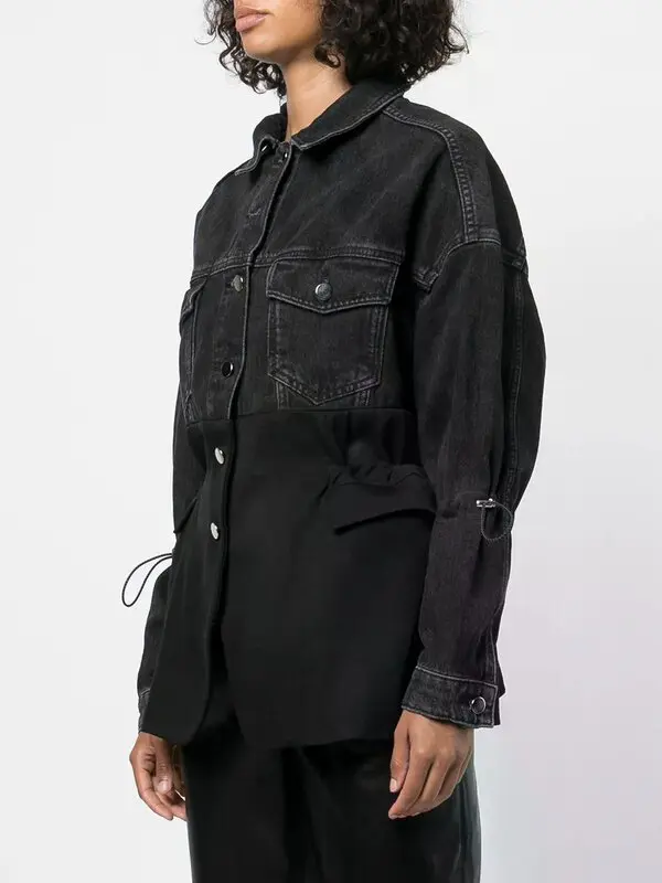 ROMEO HUNTE Bond St. Denim-panel Jacket