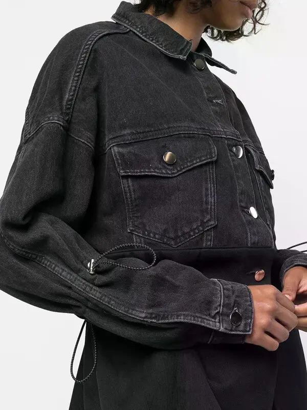 ROMEO HUNTE Bond St. Denim-panel Jacket