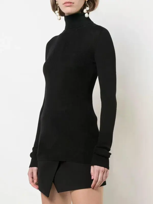 Wardrobe.NYC Release 05 Ribbed Merino Wool Roll-neck Jumper