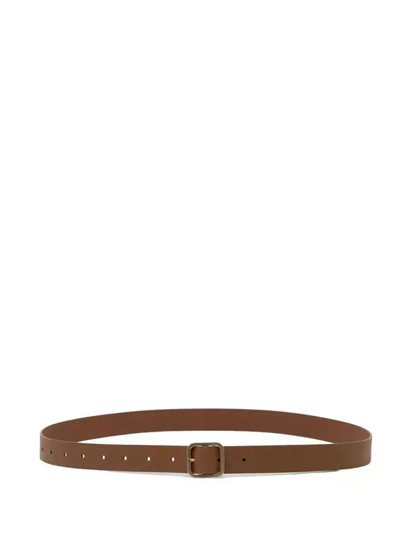 Marsèll Quadra Leather Belt - Brown