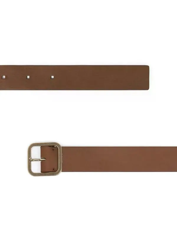 Marsèll Quadra Leather Belt - Brown