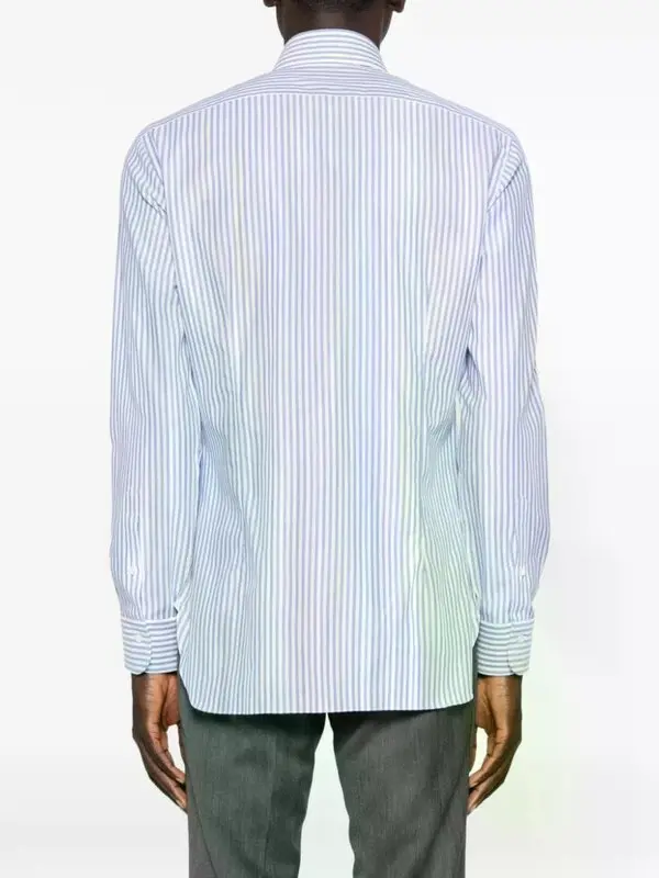 BARBA NAPOLI Striped Shirt