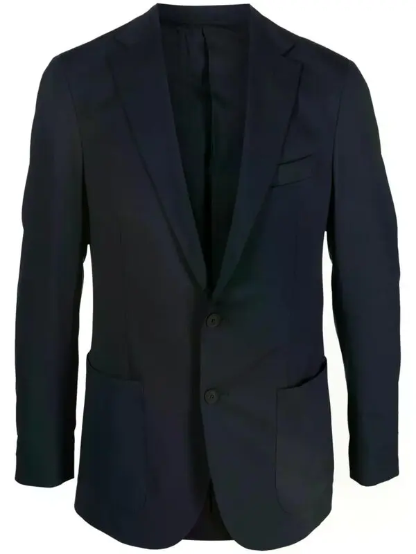 Boggi Milano Single-breasted Notched-lapels Blazer