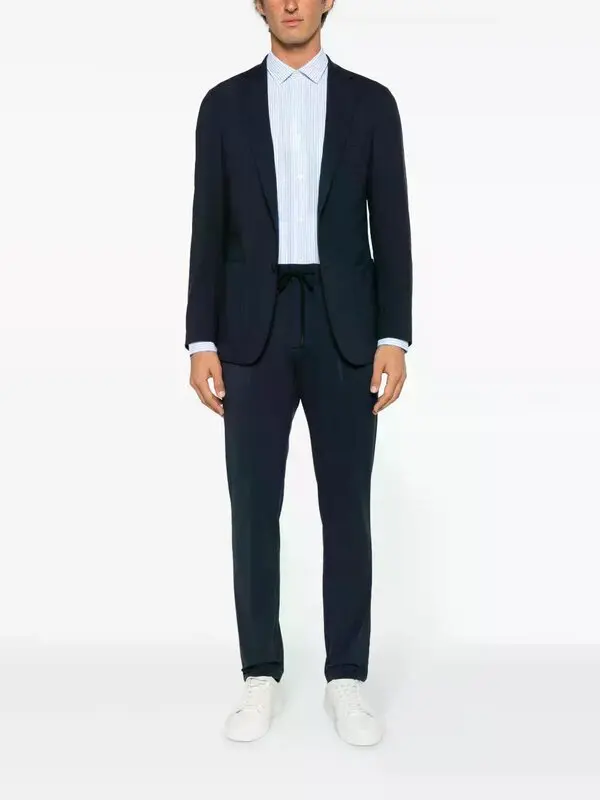 Boggi Milano Single-breasted Notched-lapels Blazer