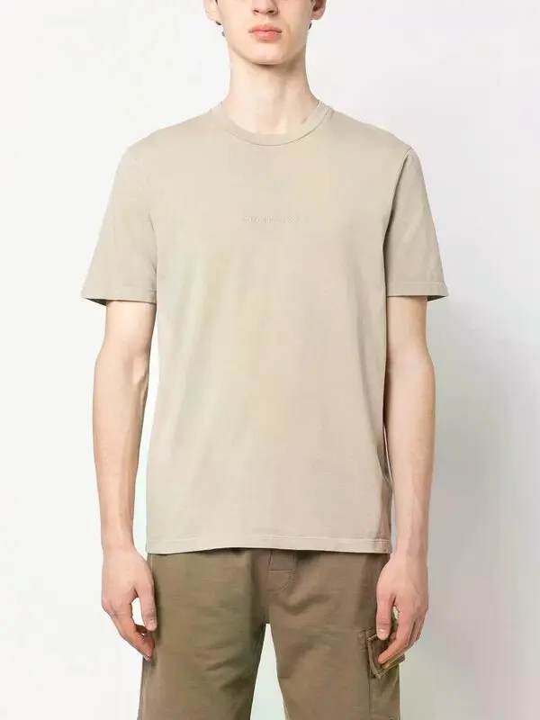 C.P. COMPANY Embroidered-logo T-shirt