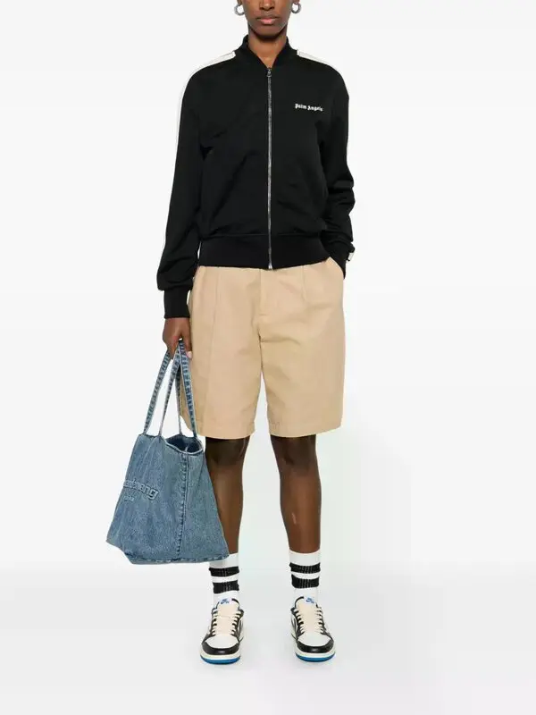 Palm Angels Classic Logo Bomber Jacket - Black
