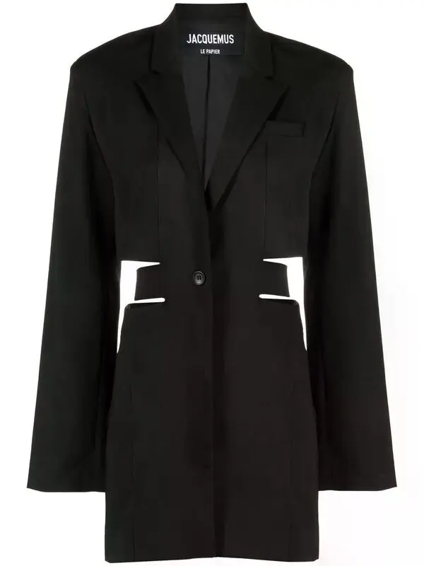 Jacquemus Bari Cut-out Blazer Dress