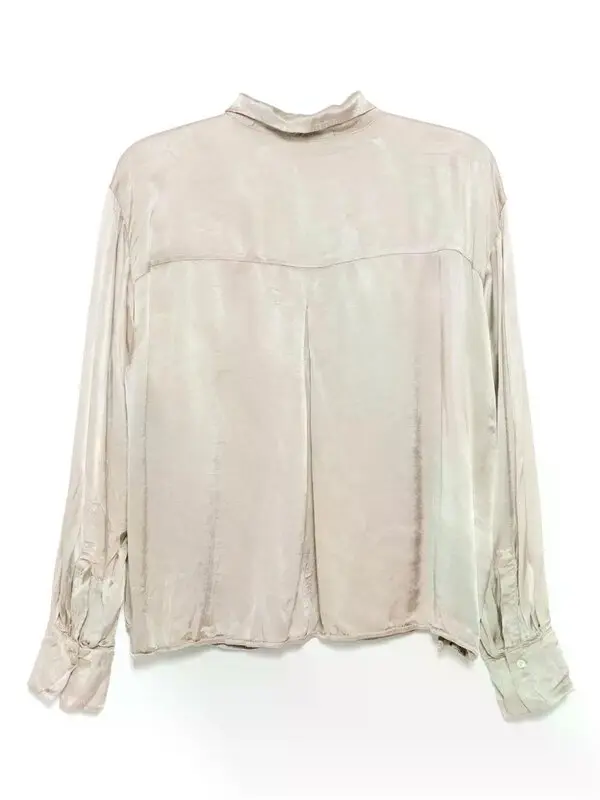 Transit Long-sleeve Satin Shirt