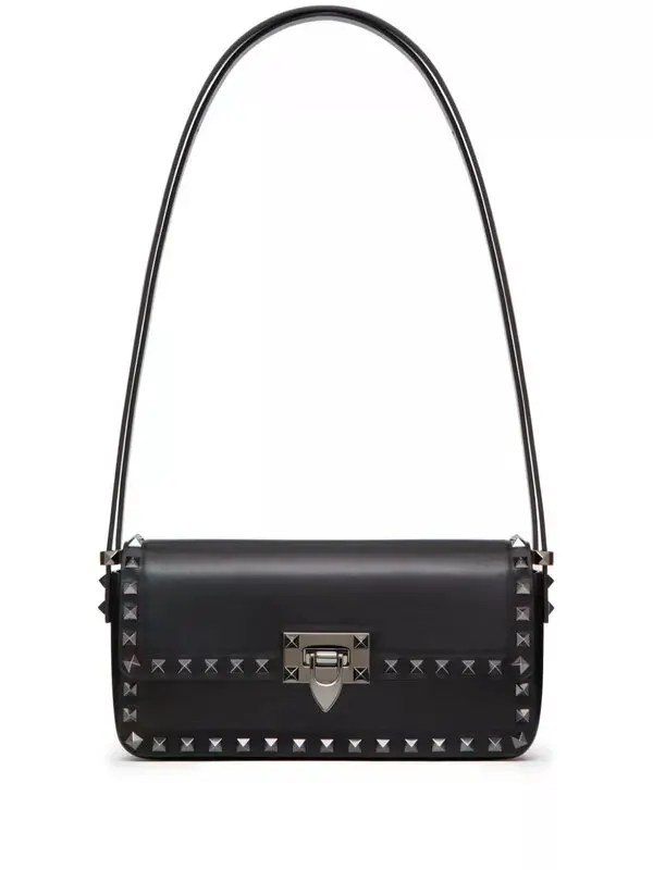 Valentino Garavani Rockstud E/w Leather Shoulder Bag