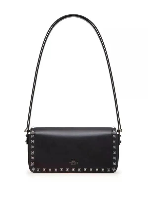 Valentino Garavani Rockstud E/w Leather Shoulder Bag