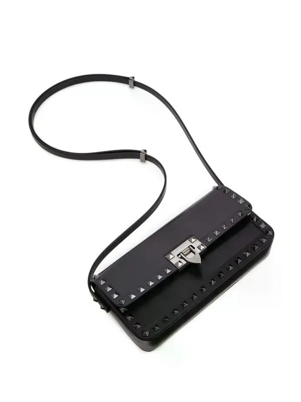 Valentino Garavani Rockstud E/w Leather Shoulder Bag