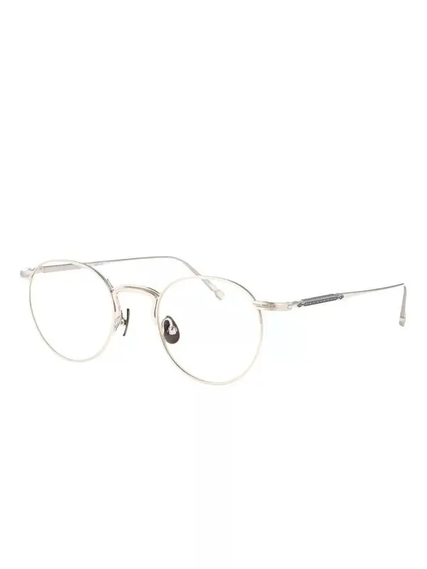 Matsuda Round Frame Glasses - Silver