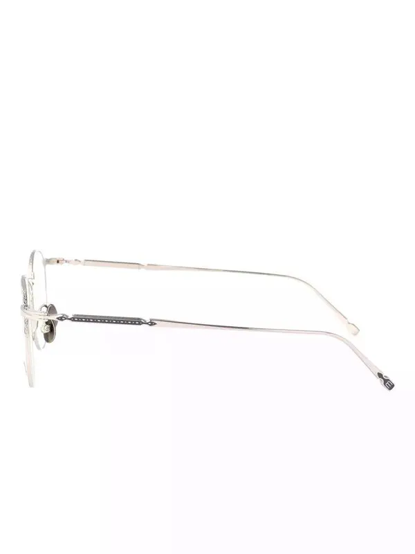 Matsuda Round Frame Glasses - Silver