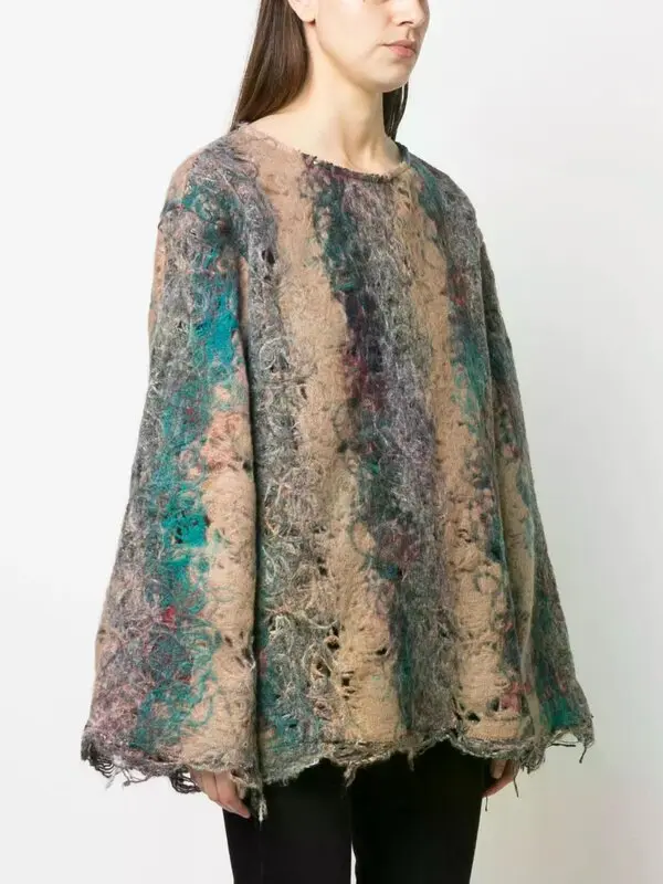 VITELLI Distressed-effect Doomboh® Jumper