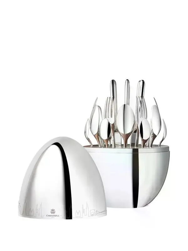 Christofle Mood Skyline New York 24-piece Flatware Set