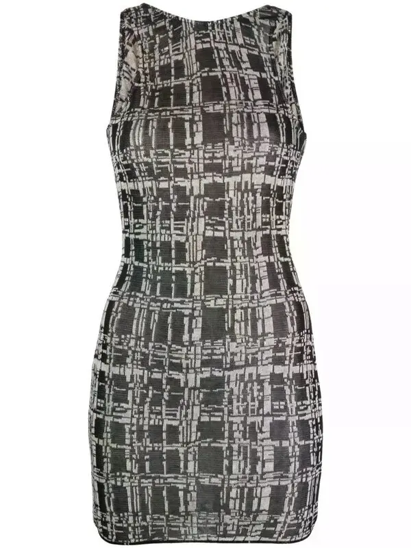 VITELLI Sleeveless Knitted Minidress
